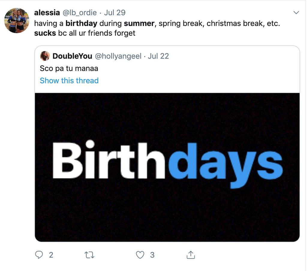 August Birthday Month Meme Roundup: Late-Summer Babies, Commiserate!