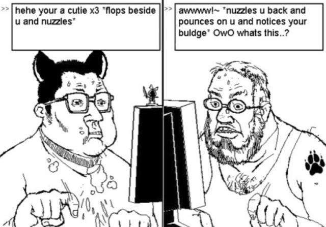 What Does "*Notices Bulges* OwO What's This?" Mean?