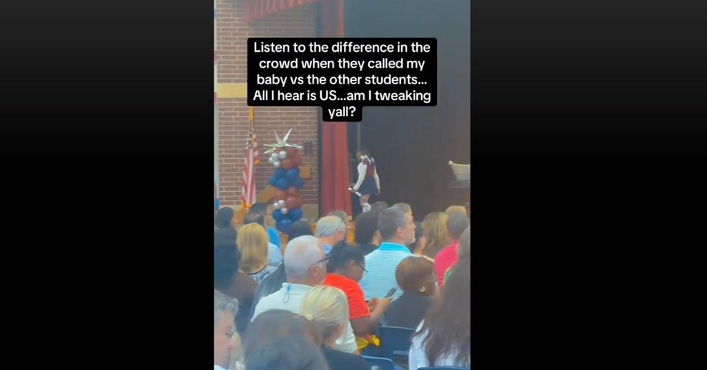Kindergarten Graduation Crowd Doesn’t Clap for Black Student