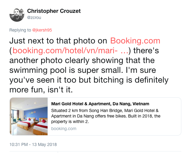 Expectation vs Reality — Woman Shares Hotel Pool Fail