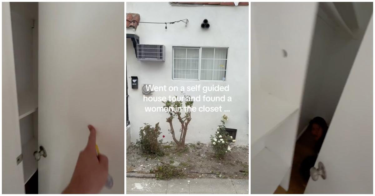Man Discovers Woman Squatting in Closet During Home Tour