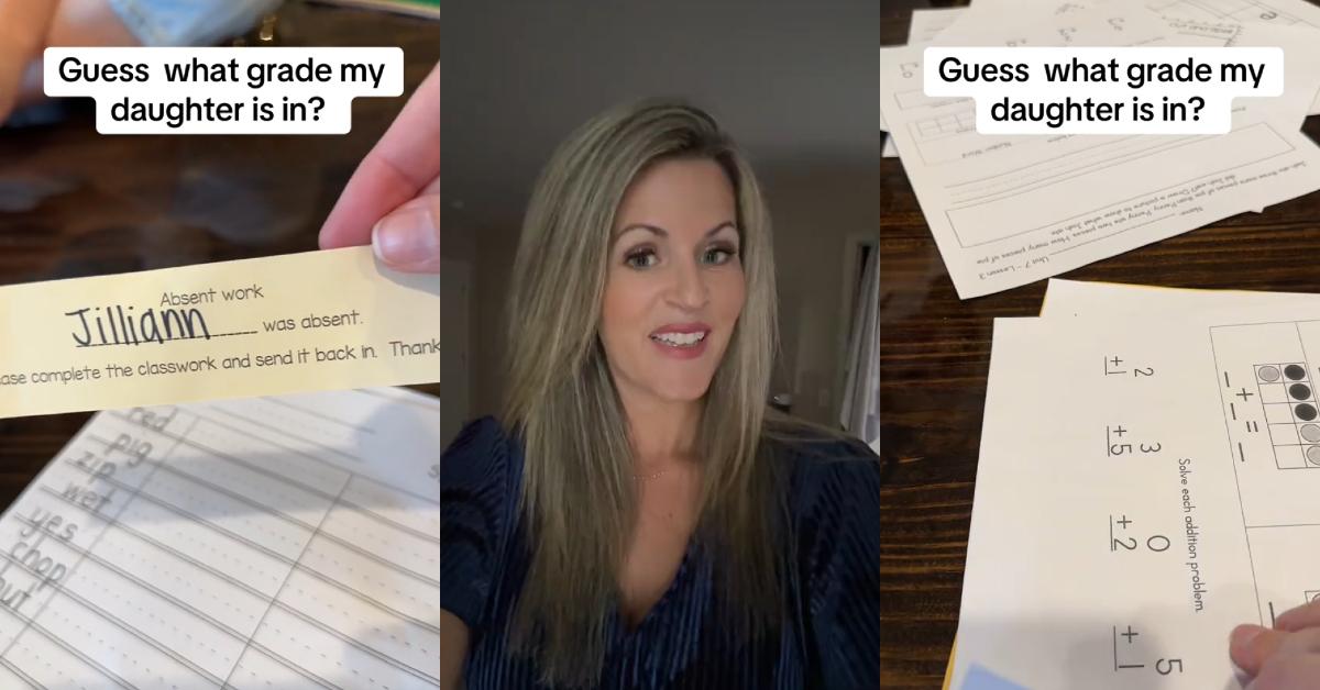 Teacher Assigns 10 Pages of Homework After Kindergartner Misses One Day ...