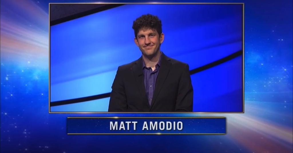 Did Matt Amodio Lose on Purpose? Some 'Jeopardy!' Fans Think So