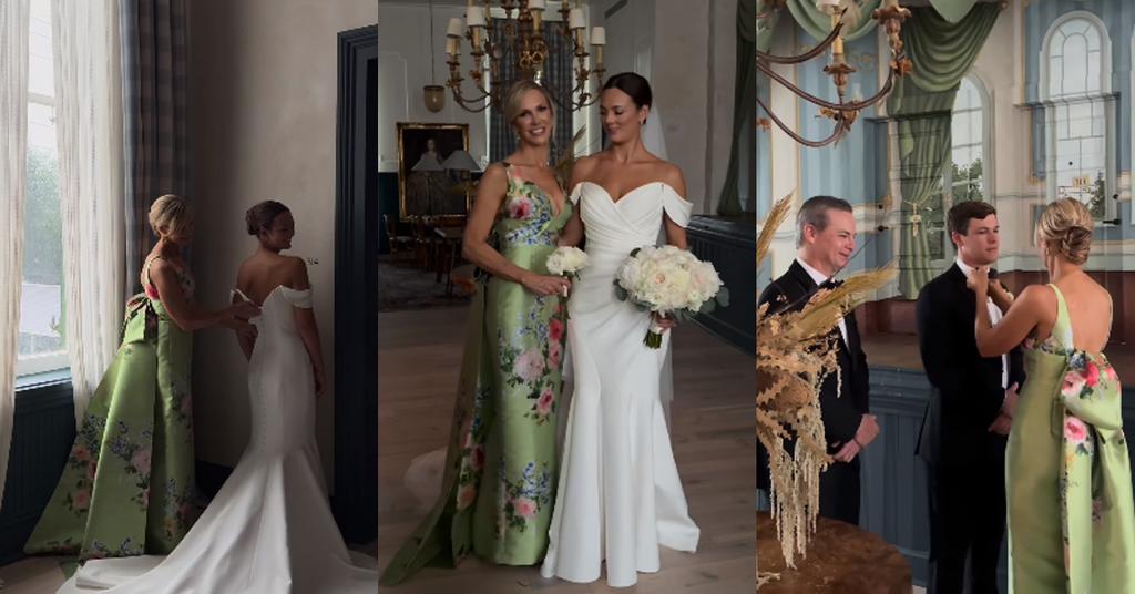 Mother-of-Bride’s Dress Sparks Accusations of “Upstaging”