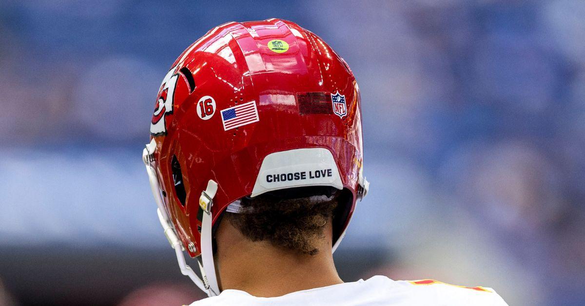 What Does Choose Love Mean on NFL Helmets?