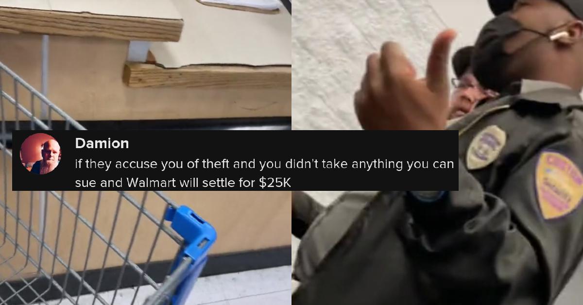 Walmart Customer Returns Items After Being Accused of Theft