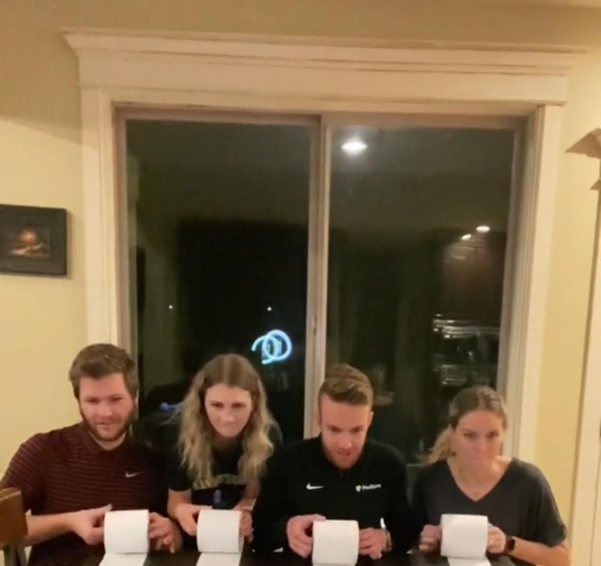 What is the TikTok Toilet Paper Challenge? You'll Need a Few Friends