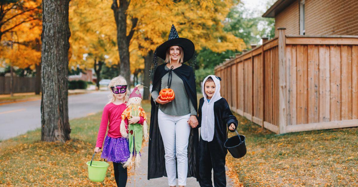Mom Steals Several Buckets of Candy While Trick-or-Treating