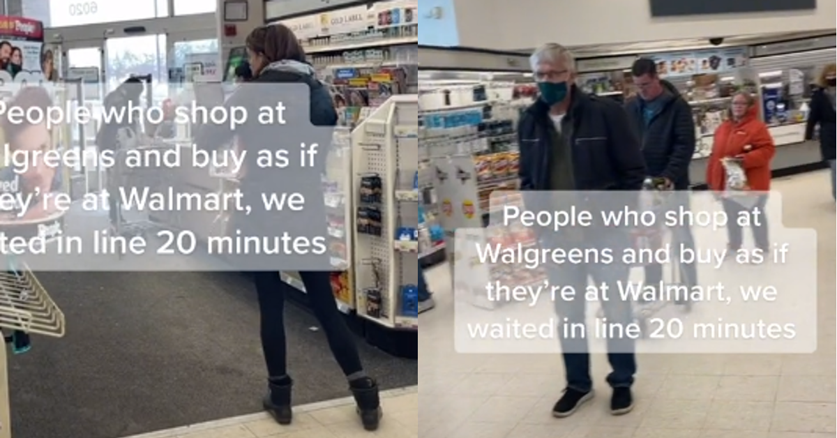 Walgreens Shopper Breaks ”Drug Store” Etiquette, Holds Up Line