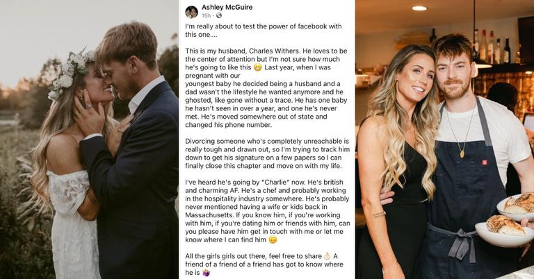 Woman Asks For Help Finding Chef Husband Charlie Withers