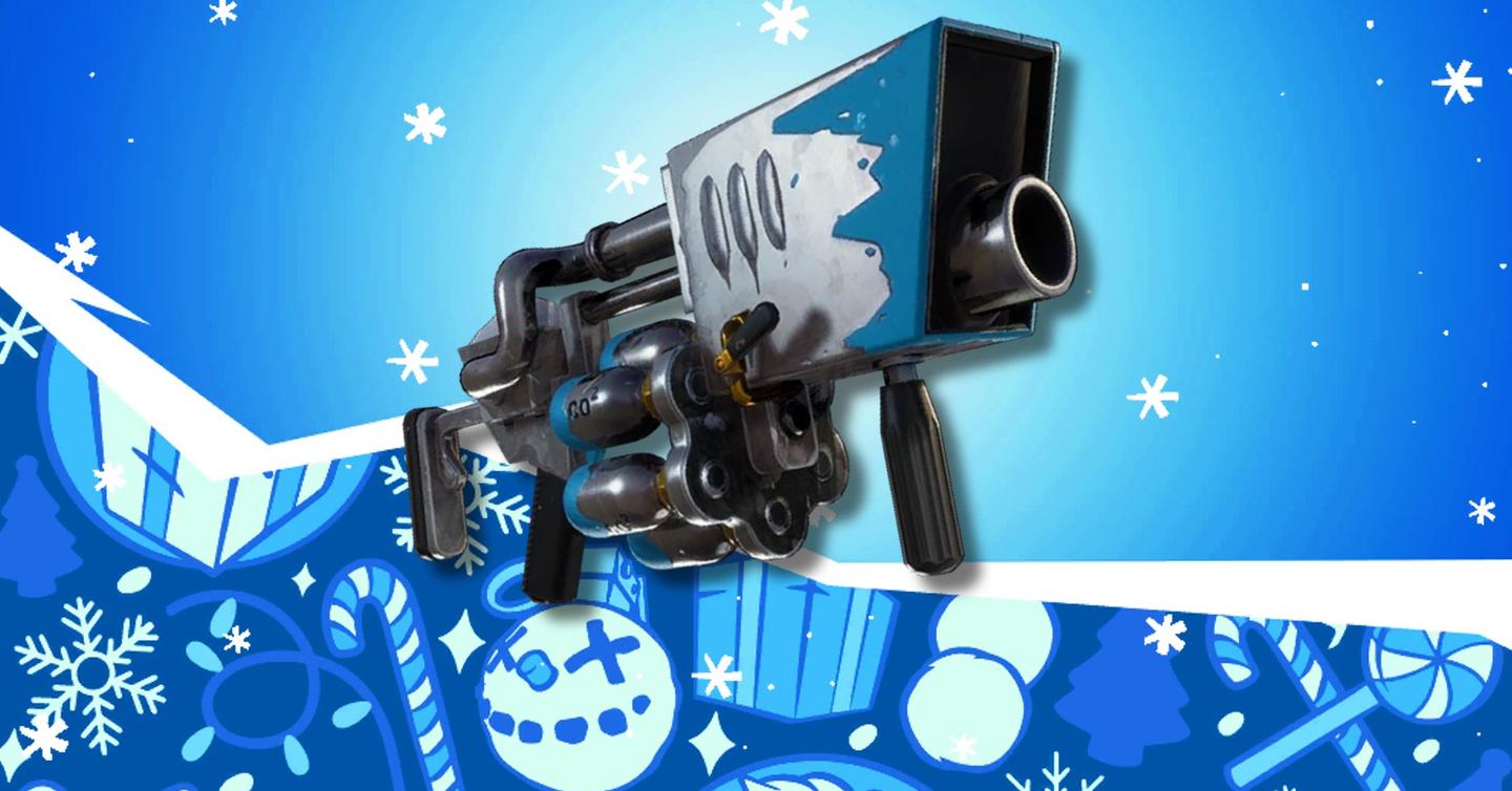 Where to Find the Snowball Launcher in 'Fortnite' Chapter 3