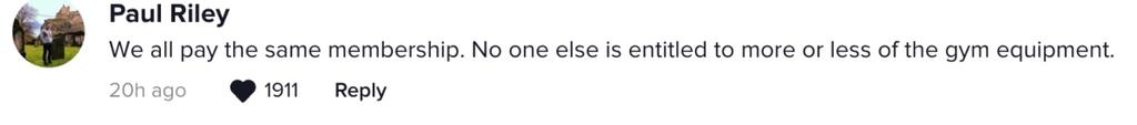 TikToker Hogging Gym Equipment — Details on the Outrage