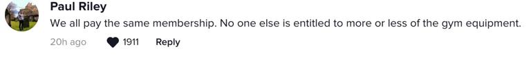 TikToker Hogging Gym Equipment — Details on the Outrage
