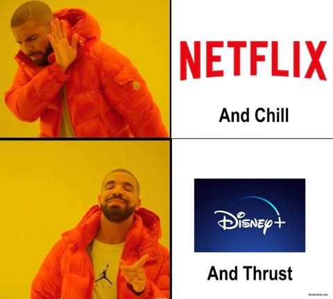"Disney Plus & Thrust" — Social Media Coins New "Hook Up" Phrase