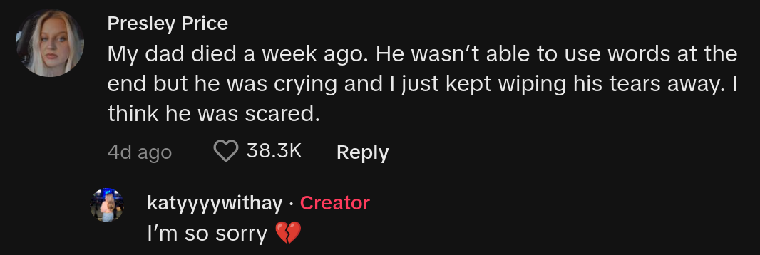 Woman Pens Heartbreaking Post about Father’s Final Moments