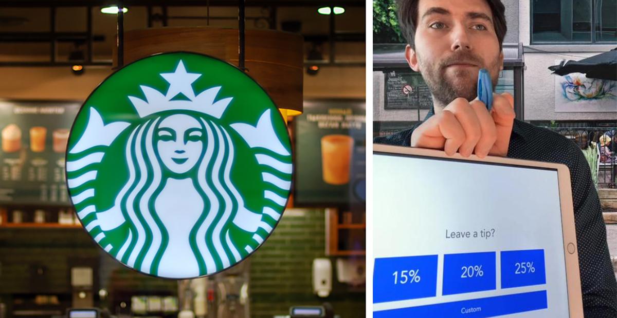 TikToker Calls Out Starbucks for Introducing Tip Option