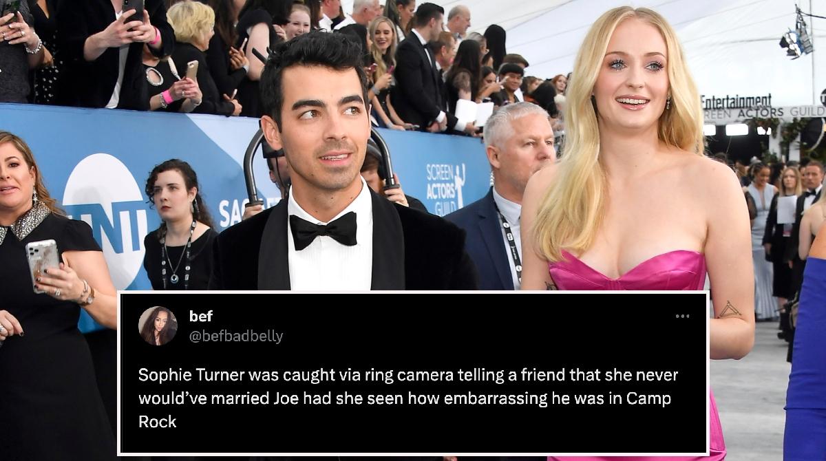Joe Jonas and Sophie Turner Ring Camera Memes