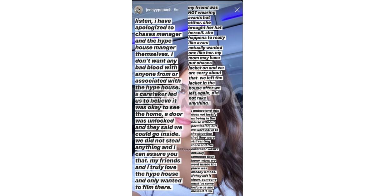 Jenny Popach's Mom Recorded TikTok Videos Breaking Into the Hype House