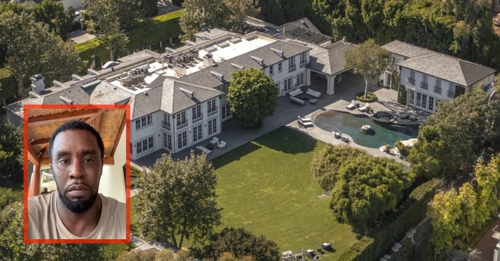 Sean Diddy" Combs's Beverly Hills Mansion Up For Sale — See Photos