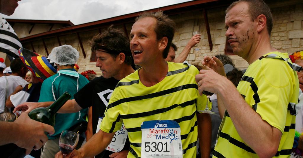 A Wine and Cheese Marathon Has Runners Engorging Themselves as They Compete