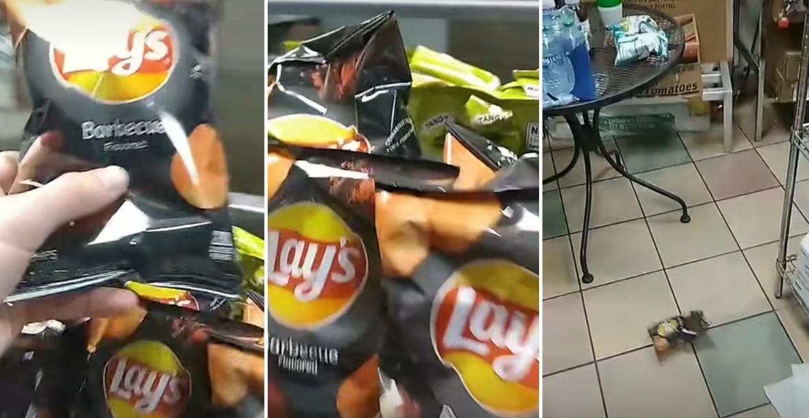 Subway Employee Finds Completely Empty Bag of Lay’s Chips