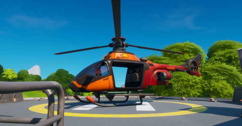 Where Are All of the Helicopters Located in 'Fortnite'? Details Inside