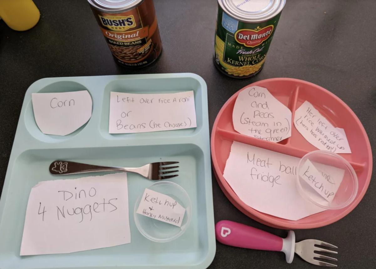Wife’s Food Prep Instructions for Husband Goes Viral