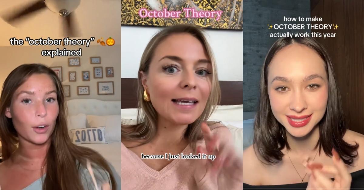 Here's What to Know About TikTok's October Theory of Changing Your Life