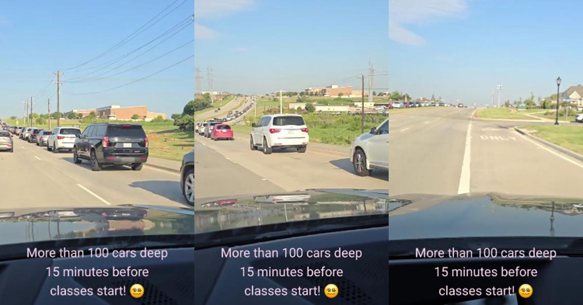 Mom Records Over 100 Cars in “Ridiculous” School Drop-off Line