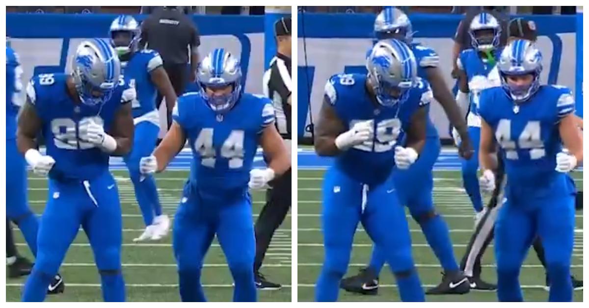 Lions Players Celebrate Big Plays With Trump-Inspired Dance