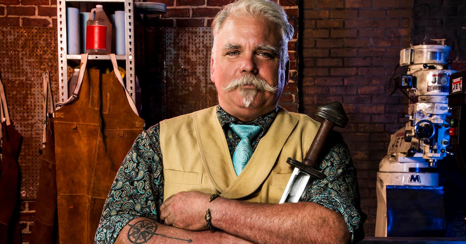 Why Did David Baker Have an Eye Patch on 'Forged in Fire'?