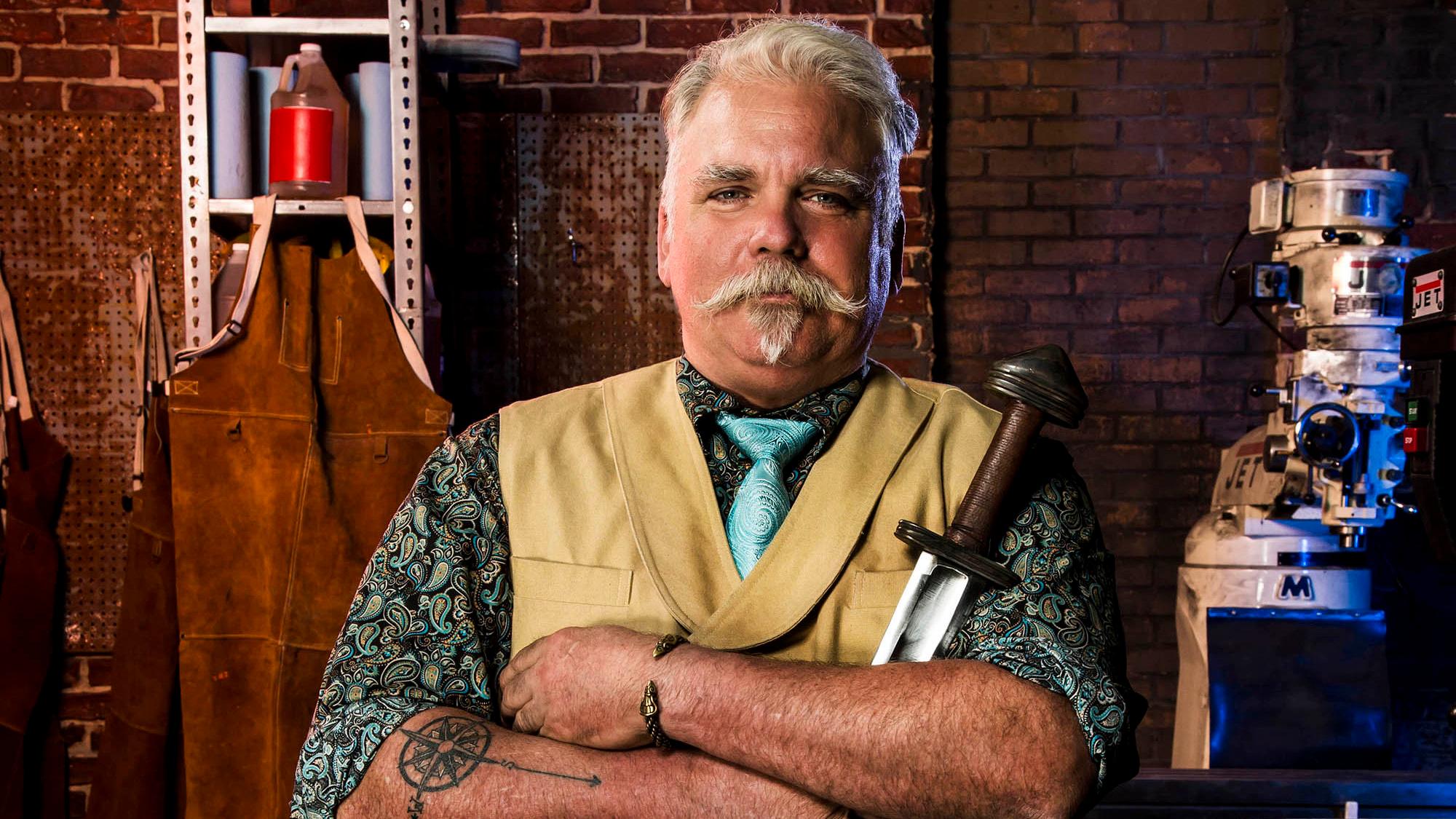Why Did David Baker Have an Eye Patch on 'Forged in Fire'?