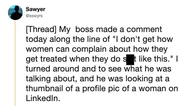 Boss's Comments on a LinkedIn Profile Photo Prove Why It Doesn't Matter ...