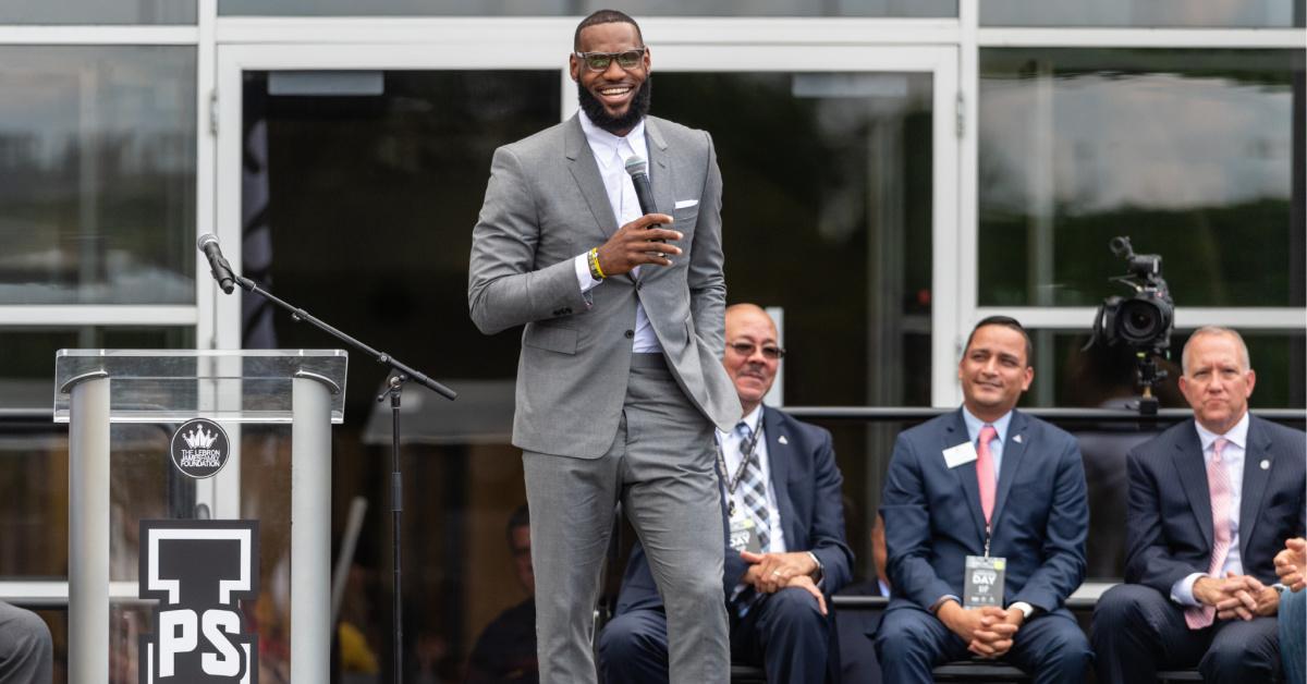 Here’s a Glimpse at LeBron James’ Charity Donations Over the Years