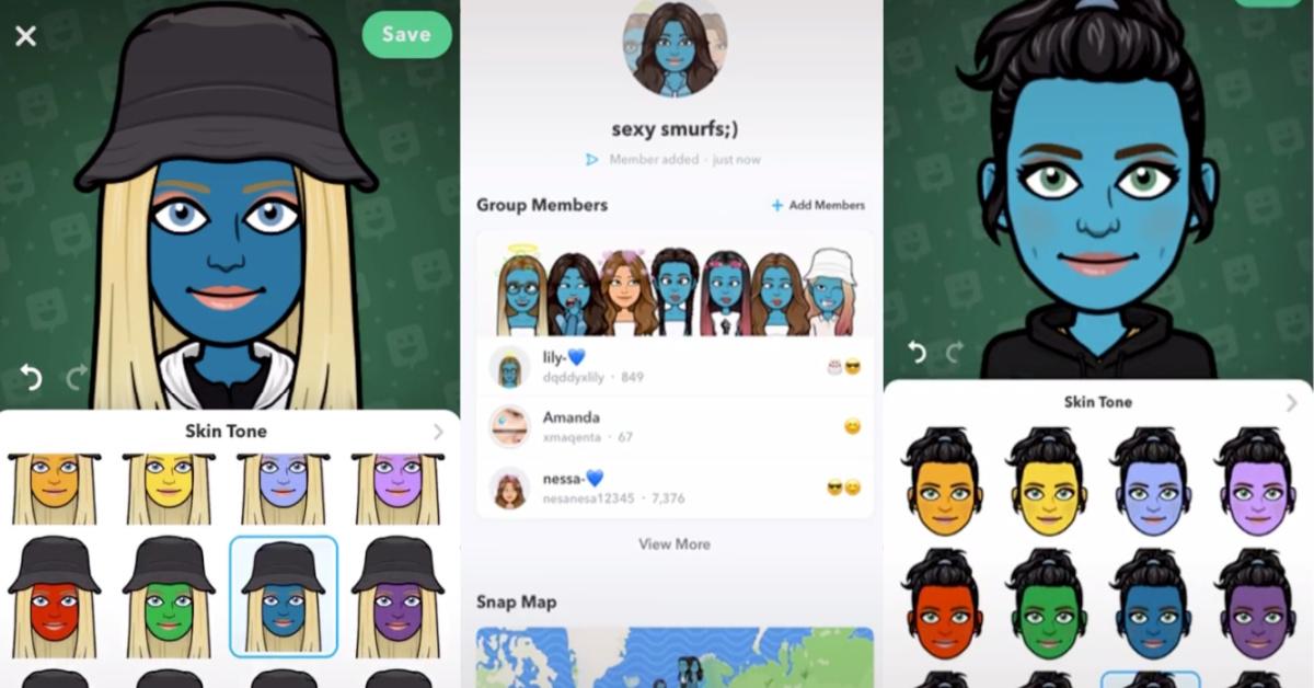 Blue Bitmoji Meaning: Why Blue Bitmojis Have Taken Over Snapchat