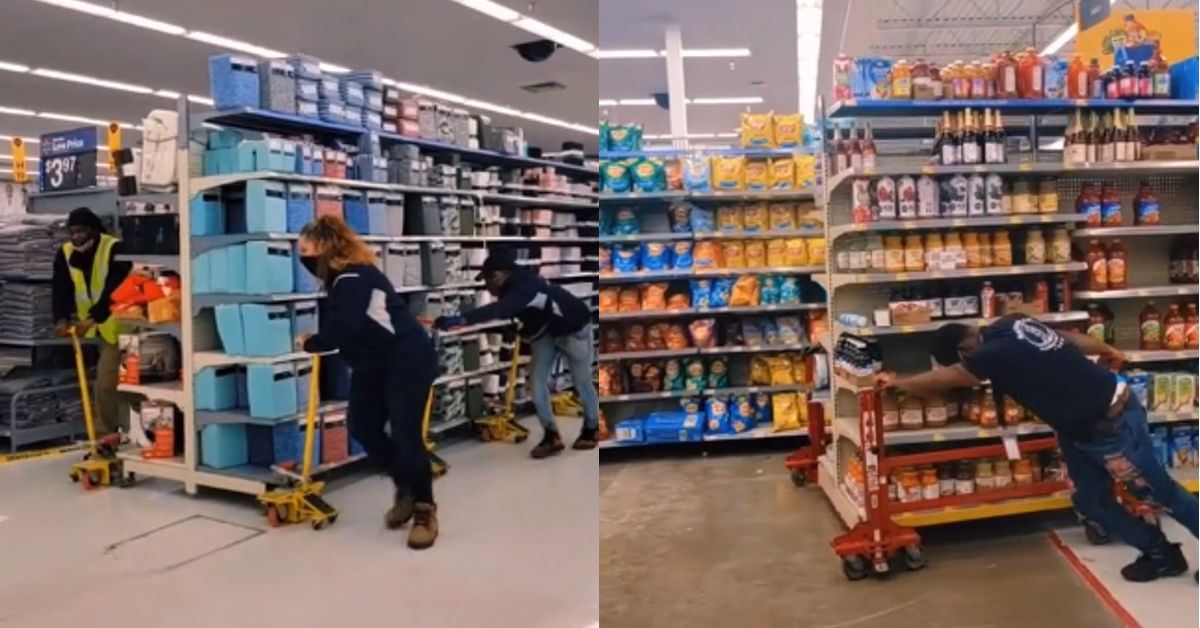 Viral TikTok Shows How Retail Workers Really Move Shelves and People ...