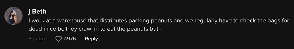 TikToker Films Herself Eating Packing Peanuts — Is It Pica?