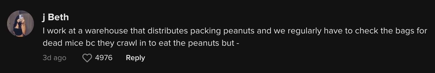 TikToker Films Herself Eating Packing Peanuts — Is It Pica?
