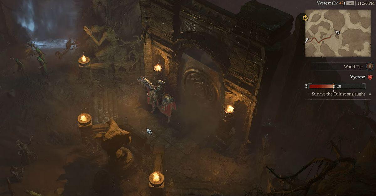 Shadowed Plunge Dungeon Guide in Diablo IV