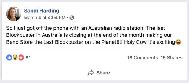 The Last Blockbuster Video Has a Twitter Account That's Very Self-Aware