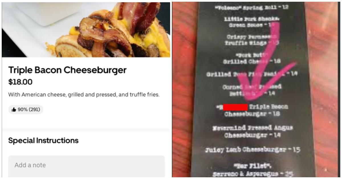 Woman Thought Uber Eats Receipt Called Her a Bad Word
