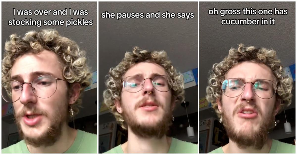 Grocery Store Customer Upset That Pickles Made From Cucumbers