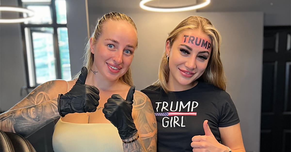 A U.K. Woman Reportedly Got a Trump Tattoo on Her Forehead