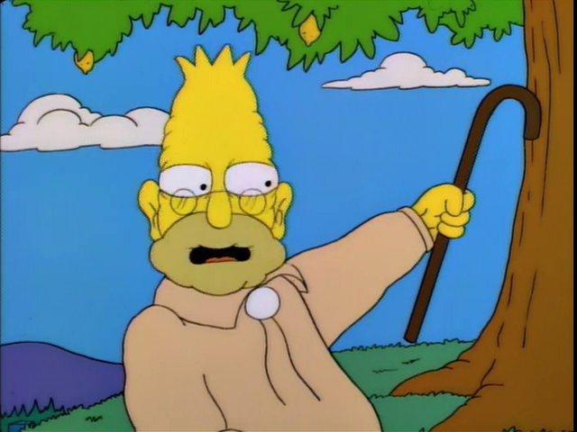 You Won't Be Able to Unsee These Front-Facing Simpsons