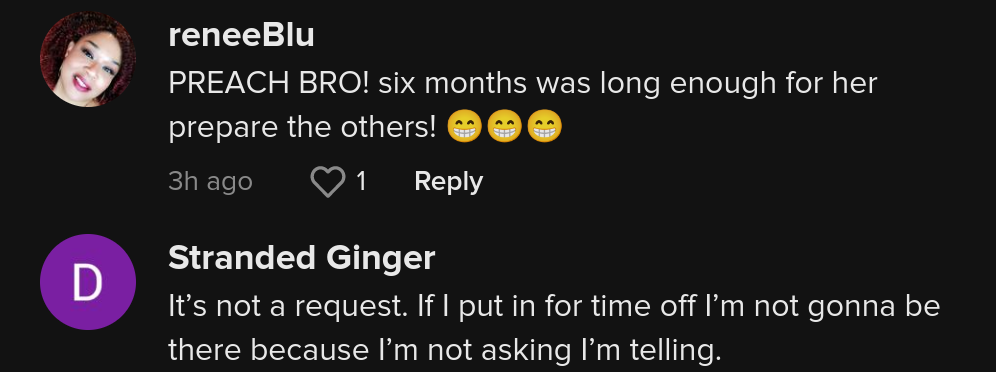 Guy Shuts Down Boss Who Denied His PTO Request