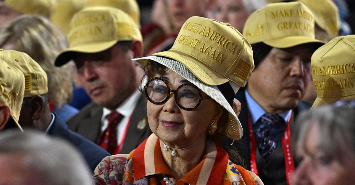 Why Are Yellow MAGA Hats Popping up at the RNC?
