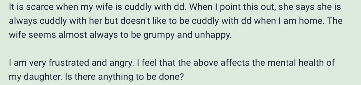 Distressed Partner Calls Out “Helicopter” Mom in Viral Post