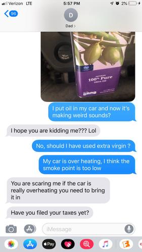 People Are Trolling Their Dads with This "Olive Oil in Your Car" Prank ...
