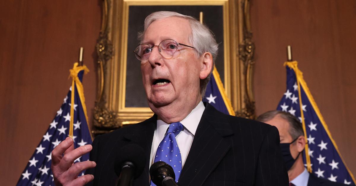 Why Did Mitch McConnell Cry? Because He Was Saying Goodbye to This Man