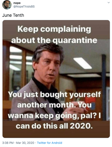 Memes to Help You Get Through Your Coronavirus Stay-at-Home Order